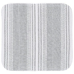 Now Designs Scrub-It Dishcloth Scrubbers, Set of Six, London Gray Stripe