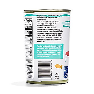 365 by Whole Foods Market, Wild Alaskan Pink Salmon, 14.75 Ounce