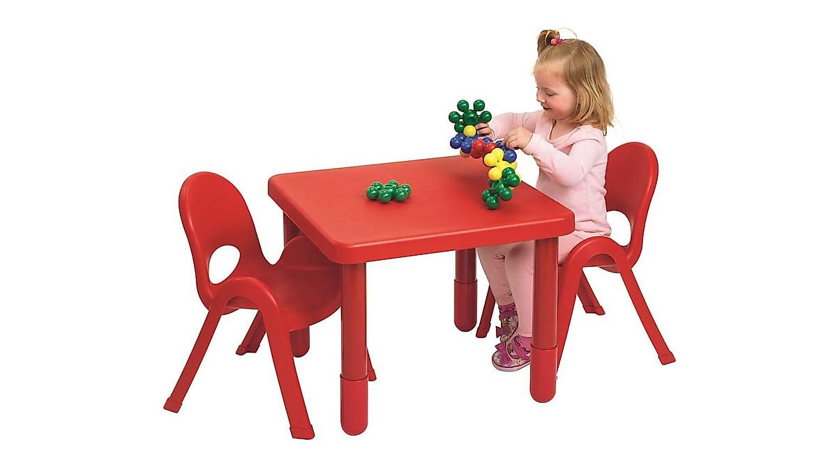 Angeles Preschool MyValue Square Table & 2 Chairs for Kids Learning