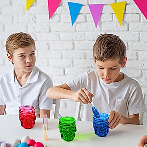 Amos Sour Liquid Candy with Spoon,Skull Sour Slime Candy Dipping Gel Liquid Candy with Strawberry & Blue Razz & Green Apple Flavors(12 Packs)