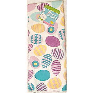 Happy Easter Bunnies 2 pack Kitchen Towels by Greenbrier