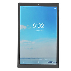 Acogedor 10 Inch Tablet, Tablet for Android 10.1, 10inch 2560x1600 HD High Definition Screen, 6GB 128GB 5G WiFi, MTK6750 Chip, Multiple Networks (Silver)