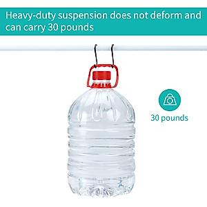 Tinfol 8 Pack Cabinet Door Hooks, Double S-Shaped Over Door Shower Hook, Stainless Steel Over Door Hook, for Kitchen, Bathroom, Closet, Cabinet Cupboard, Shower, Drawer, Wardrobe, Office (Black)