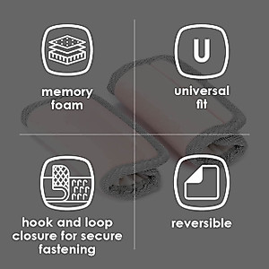 Diono Soft Wraps Car Seat Straps, Shoulder Pads for Baby, Infant, Toddler, 2 Pack Reversible Soft Seat Belt Cushion and Stroller Harness Covers Helps Prevent Strap Irritation, Pink