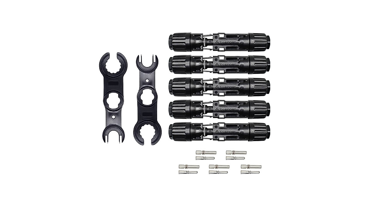 Trisinger Waterproof Solar Panel Connector - 1500V, 70A