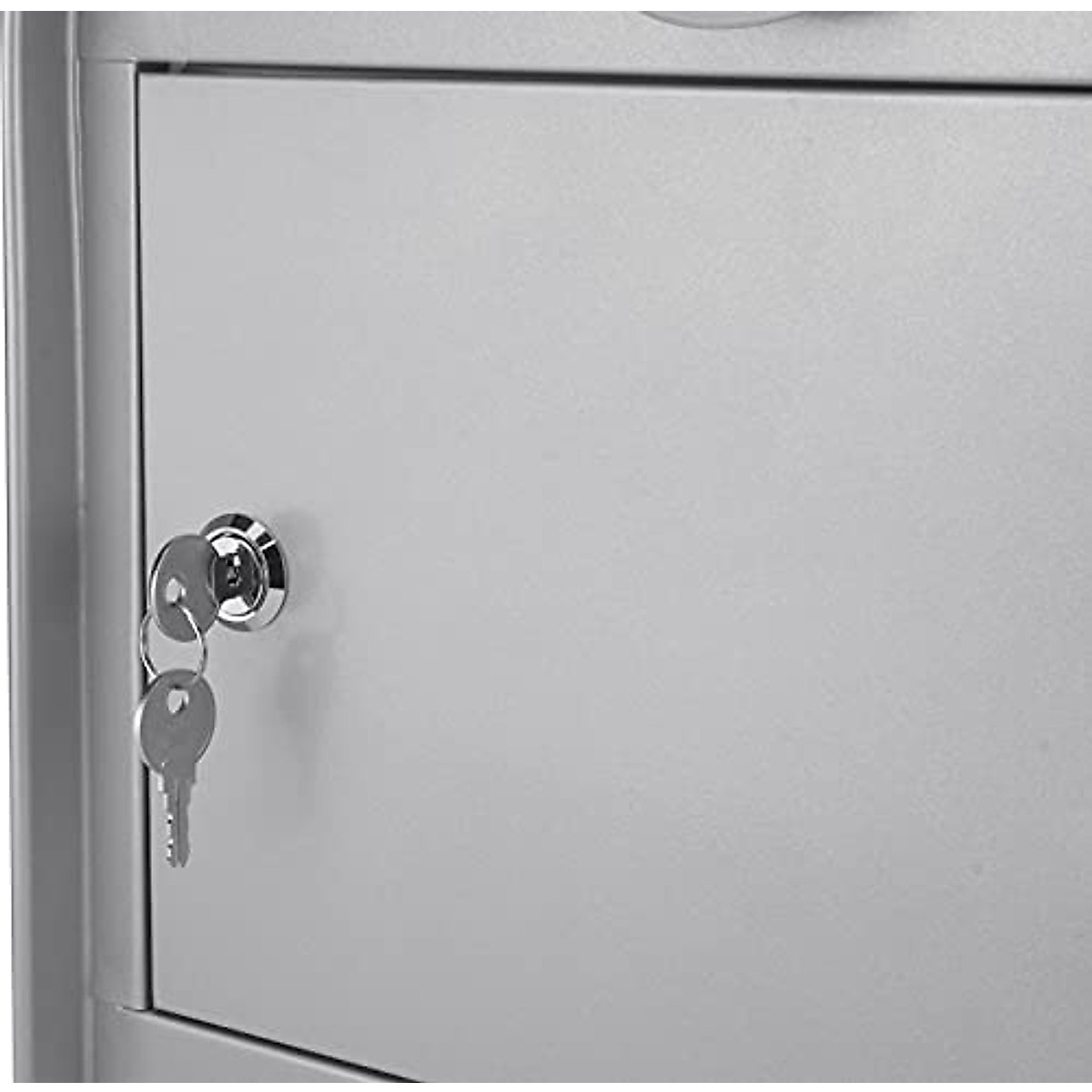 Barska Wall Mount Multi-Purpose Locking Mail Suggestion Drop Box with Key Lock for Home Office Classroom