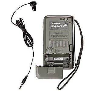 Panasonic RF-P50 AC/Battery Operated AM/FM Portable Radio (Discontinued by Manufacturer) (Silver/Small)