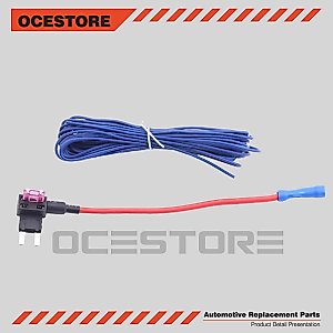 OCESTORE Add A Subwoofer Amplifier Wire Harness Comes with an Inline Converter for F150 F250 F350 F450 F550 Edge Escape