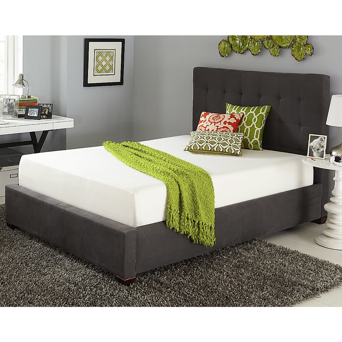 Live and Sleep - Resort Full Size 10-Inch Memory Foam Mattress in a Box - Medium Firm for Better Comfort, CertiPur Certified (Full)