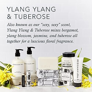 Beekman 1802 Goat Milk Soap Bar, Ylang Ylang & Tuberose - 9 oz - Nourishes, Moisturizes & Hydrates the Body - Good for Sensitive Skin - Cruelty Free