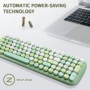 125 Keyboard,Bluetooth 5.1 Laptop Keyboard,Multi‑Device Compact Keyboard,Ergonomic Computer Quiet Keyboard,Keyboard for Laptop Mobile Phone Tablet,for