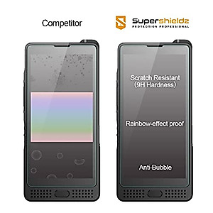 Supershieldz (3 Pack) Designed for Sonim XP10 Tempered Glass Screen Protector, Anti Scratch, Bubble Free