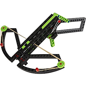 Thames & Kosmos Catapults & Crossbows Science Experiment & Building Kit | 10 Models of Crossbows, Catapults & Trebuchets | Explore Lessons In Force, Energy & Motion using Safe, Foam-Tipped Projectiles
