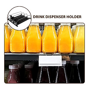 Soda can Organizer Drink Organizer for Fridge, Automatic Can Fridge Organizer 3Pcs Self Pushing Drink Organizer For Refrigerator Beverage Dispenser