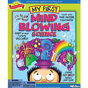 Scientific Explorer My First Mind Blowing Science Experiment Kit, 11 Mind Blowing Science Activities and Experiments (Ages 6+)