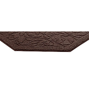 Mohawk Home Foliage Accent Rug, 4 ft 0 Octagon, Chocolate