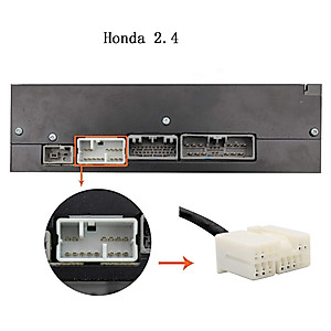Car Audio Input Adapter with USB & AUX Interface for Honda Civic 2006-2010 Accord 2003-2011 Pilot 2006-2011 CRV 2005-2011 Odyssey 2005-2010 Element 2003-2011 City 2002-2011 Ridgeline 2006-2011