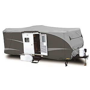ADCO 52245 Designer Series SFS Aqua Shed Travel Trailer RV Cover - 28'7 Inch - 31'6 Inch, Gray
