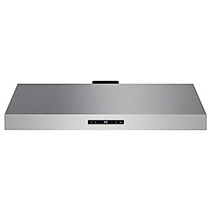COSMO UMC36 36 in. Haven Collection 380 CFM Ducted Under Cabinet Range Hood, LED Lights, Touch Controls, Stainless Steel