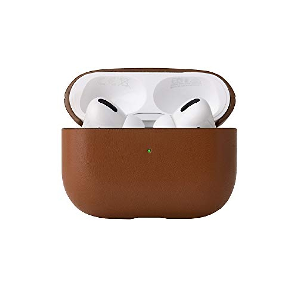 Native Union Leather Case for AirPods Pro – Handcrafted Fully-Wrapped Genuine Italian Leather case – Support Wireless Chargers – Compatible with AirPods Pro, Airpods Pro 2 (Tan)