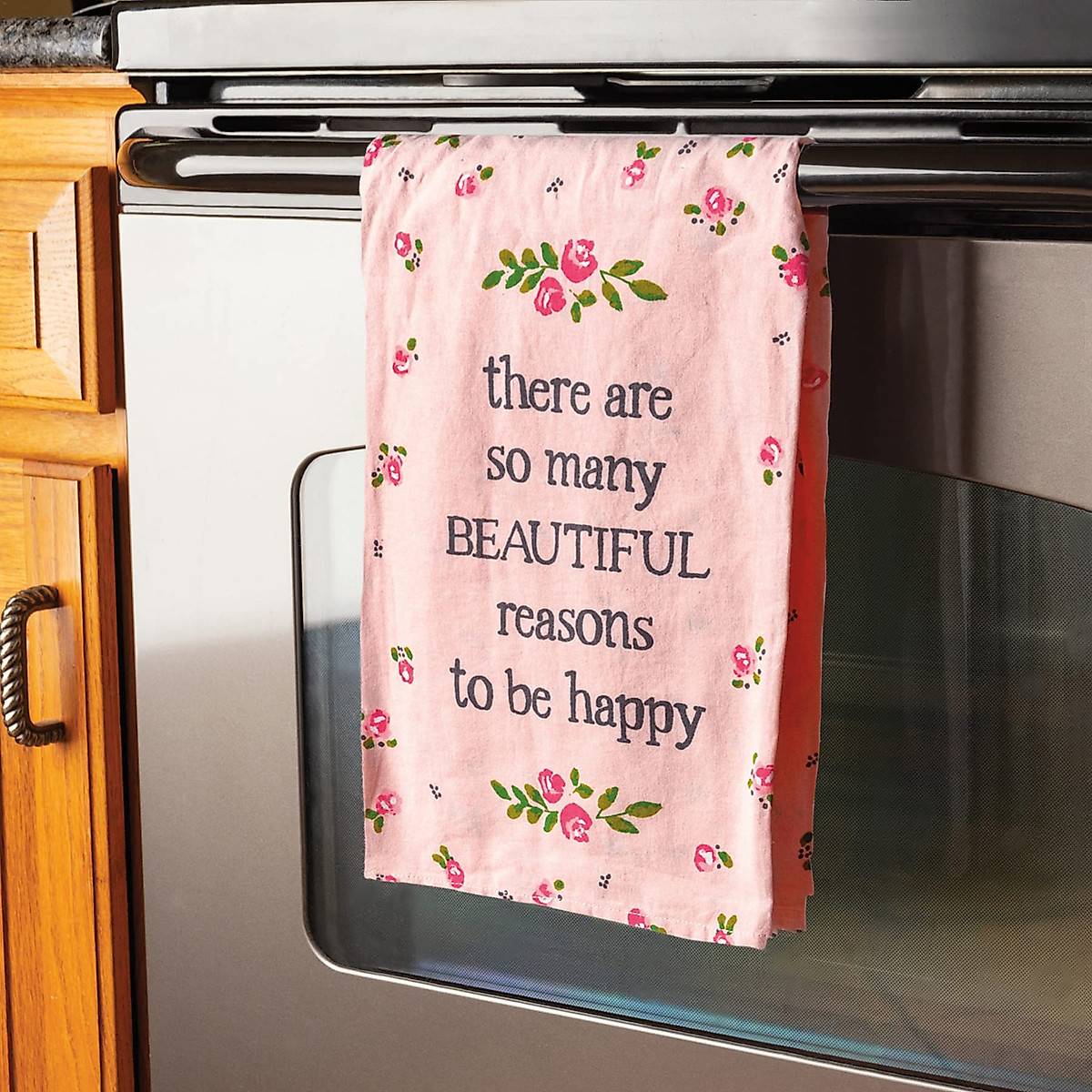 Kitchen Towel - Many Beautiful Reasons To Be Happy