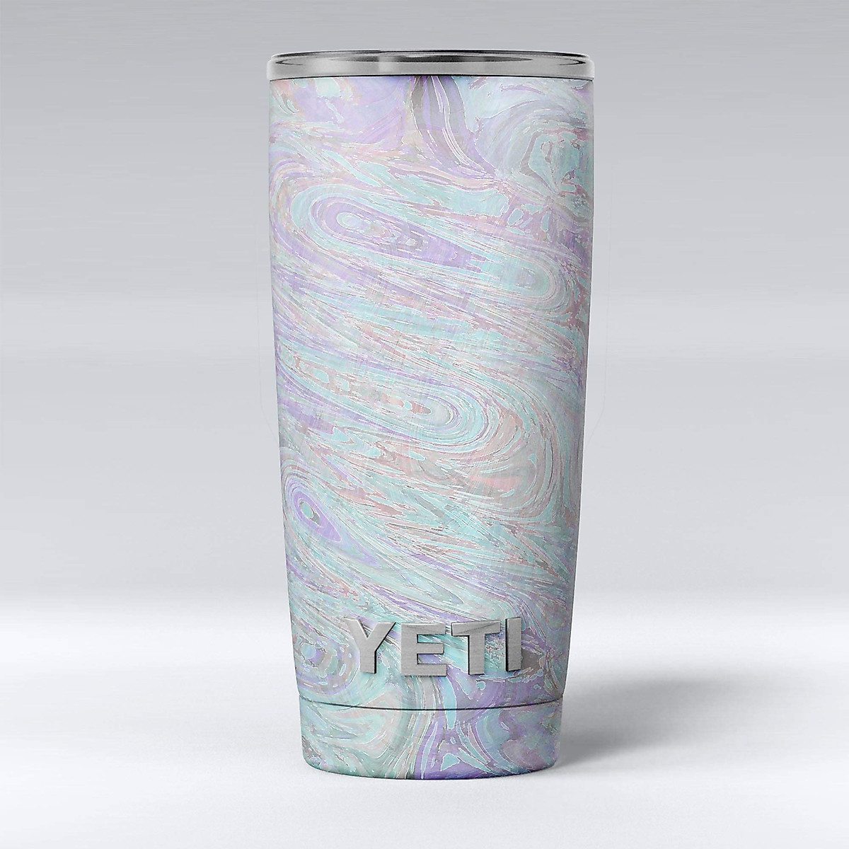Design Skinz Slate Marble Surface V35 - Skin Decal Vinyl Wrap Kit Compatible with The Yeti Rambler Cooler Tumbler Cups