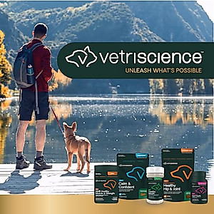 VetriScience Extra Strength Gut Health Easy-Open Capsules, Probiotic & Prebiotic Digestive Supplement for Dogs & Cats, Digestion, Gas & Diarrhea, Immune Support, 7.5 Billion CFU Per Capsule, 120 Count