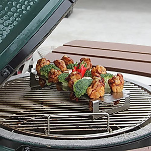 KAMaster Jalapeno Grill Rack Barbecue Stainless Chili Pepper Roasting Rack for Cooking Chili or Chicken Legs & Wings Roasting on BBQ Smoker or Oven Better for Small Jalapeno