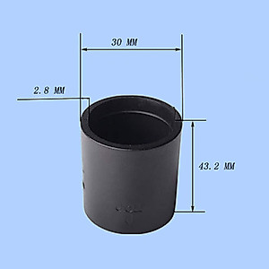 36 Pairs 72 Pieces Wire Shelving Shelf Lock Clips for 1" Replacements for Wire Shelving System Metal Rack Locking Wire Shelving Shelf Lock Clips Post- Shelving Sleeves (Plastic, Black)