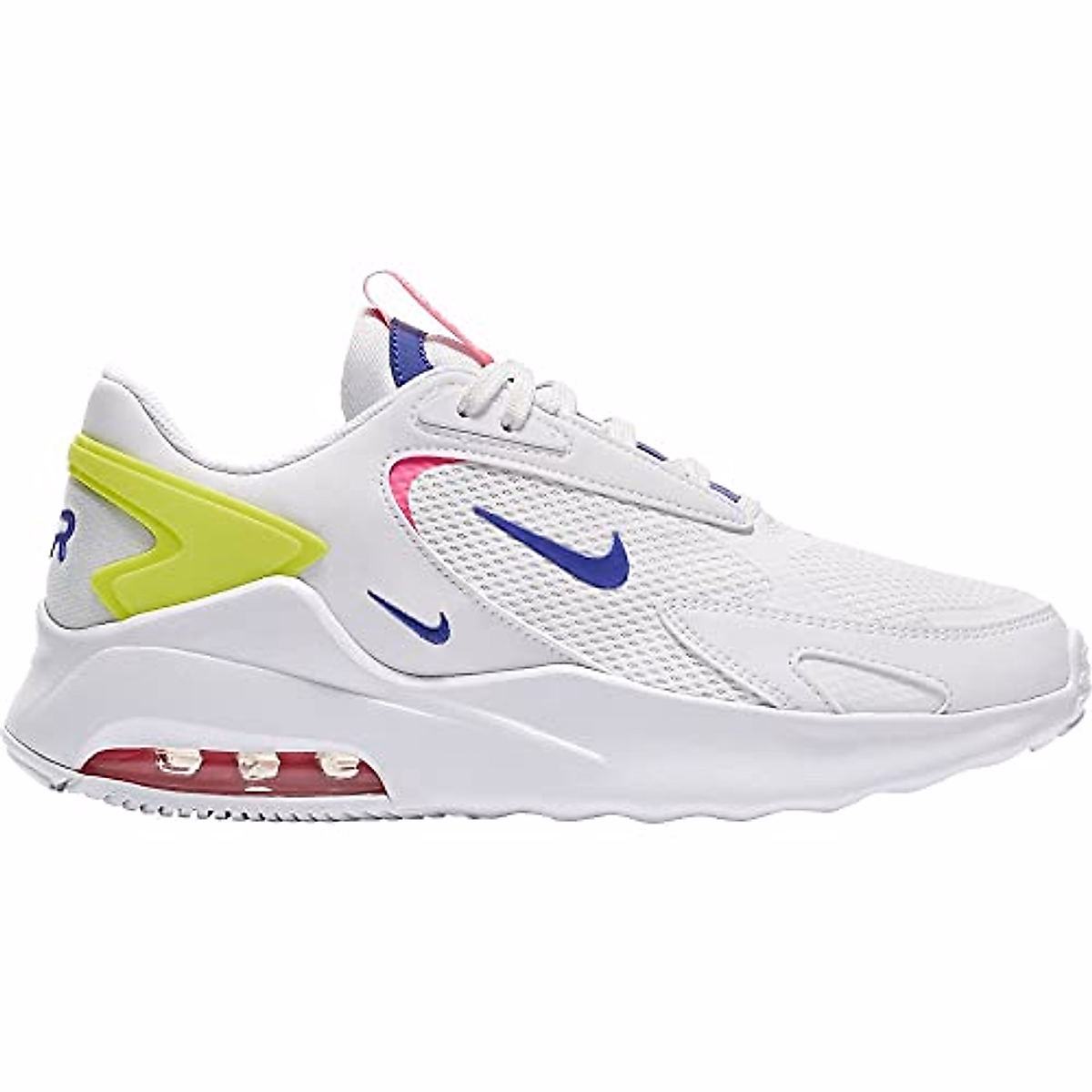 Nike Women's Air Max Bolt AMD Shoes, White/Indigo Burst-Pink Blast, 9 M US