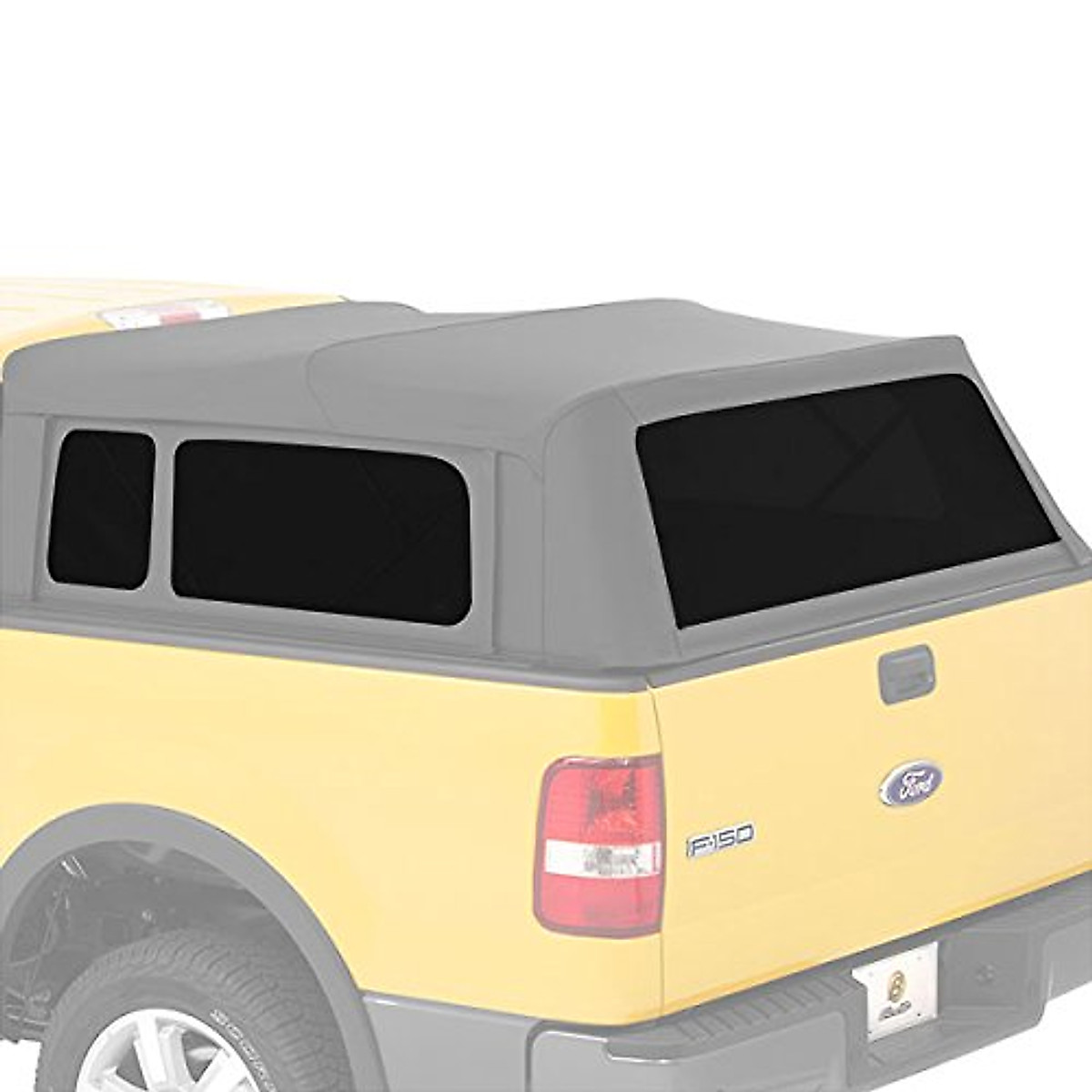 Bestop 7632035 Black Diamond Tinted Window Replacement Kits for Supertop for Truck