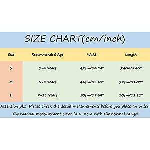 Pull On Short Pants for 2023 Baby Kids Girls Ballet Skirts Dress Party Rainbow Tulle Dance Skirt (Hot Pink, 9-11 Years)