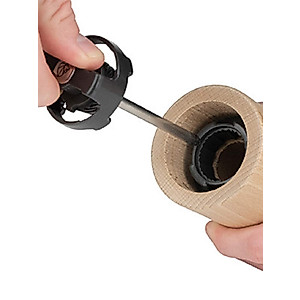 Peugeot Naka Flax Seed Mill, 11 cm-4.3 in, Natural