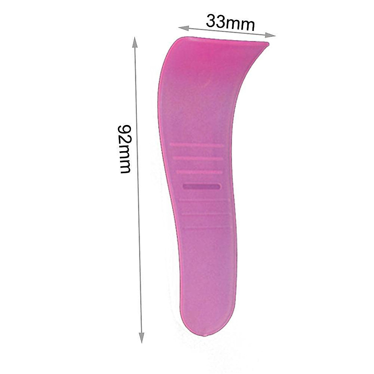 Lbaby 5Pcs Hair Wax Cleansing Spatulas Non-Stick Wax Spatulas Hair Removal Applicator Reusable Scraper Hard Wax Sticks,Random Color