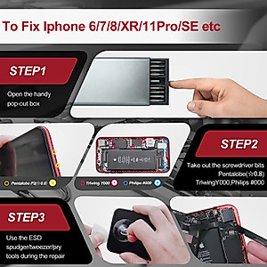 Electronics Screwdriver kit,Computer Repair Tool Kit,ps5 Ps4 tool kit,LOFIXO Small Screwdriver Set with case