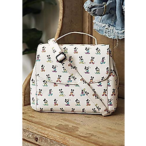 Loungefly Disney Mickey Mouse Pastel Poses Cross Body Bag