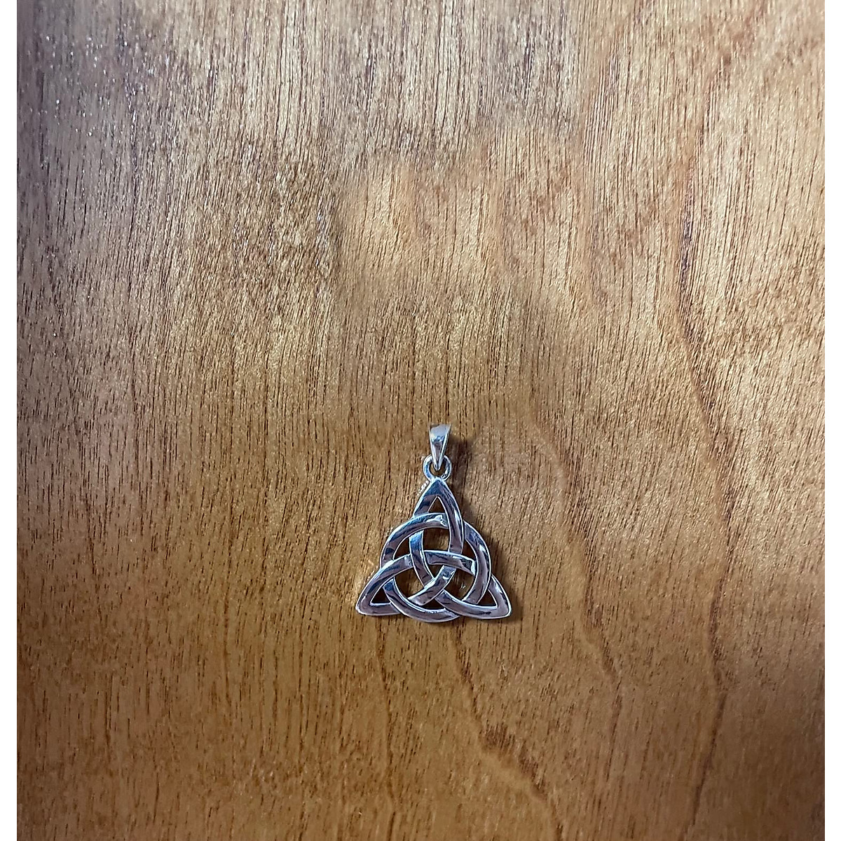 Jewelry Trends Sterling Silver Celtic Triquetra Circle of Life Pendant