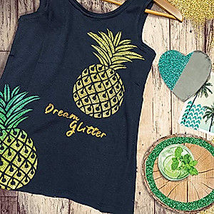 Aladine - Izink Diamond - Glitter Painting - Ultra Glitter Concentrate - Decoration Any Support - DIY and Creative Leisure - Made in France - Soft Bottle 80 ml - Caribbean Blue