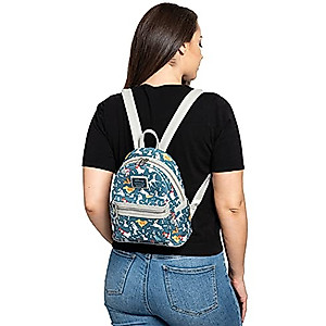 Loungefly Disney Dogs Mini-Backpack Handbag All Over Print Lady Tramp Dalmatians