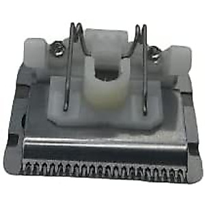 Replacement Detachable Standard Blade Stainless Steel Cutter Head for Wahl All in One Lithium Ion Trimmer 59300 with Bonus Extra 6 Setting Position Adjustable Guide Comb Guard