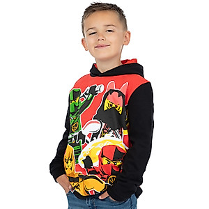 Lego Ninjago Boys' Lego Ninjago Hoodie Size 8 Multicolored