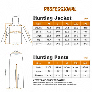 Hunting Blinds and Silent Hunting Clothes for Men Fleece Lining, Safety Strap Compatible