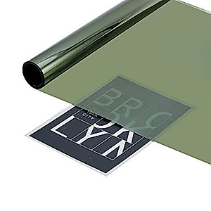 ATMOMO 18% VLT Window Tint for Home Car Window Film Solar Film Heat Control Privacy Glass Window Sticker 0.5Mx3M