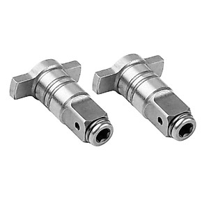 MOONDKIST 2Pcs 18V Electric Wrench Shaft Part, Electric Brushless Impact Wrench Shaft Dual Use Cordless Wrench Parts