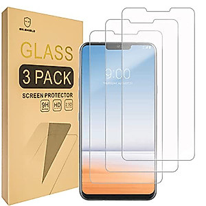 Mr.Shield [3-PACK] Designed For LG G7 ThinQ [Tempered Glass] Screen Protector [Japan Glass With 9H Hardness] with Lifetime Replacement