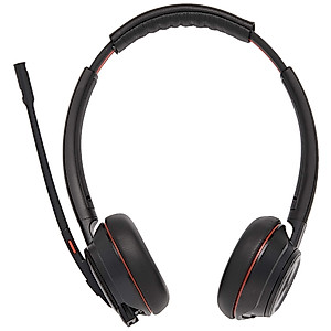 Plantronics SAVI 8200 Series W8220-M Wireless DECT Headset System, Certified for Skype for Business