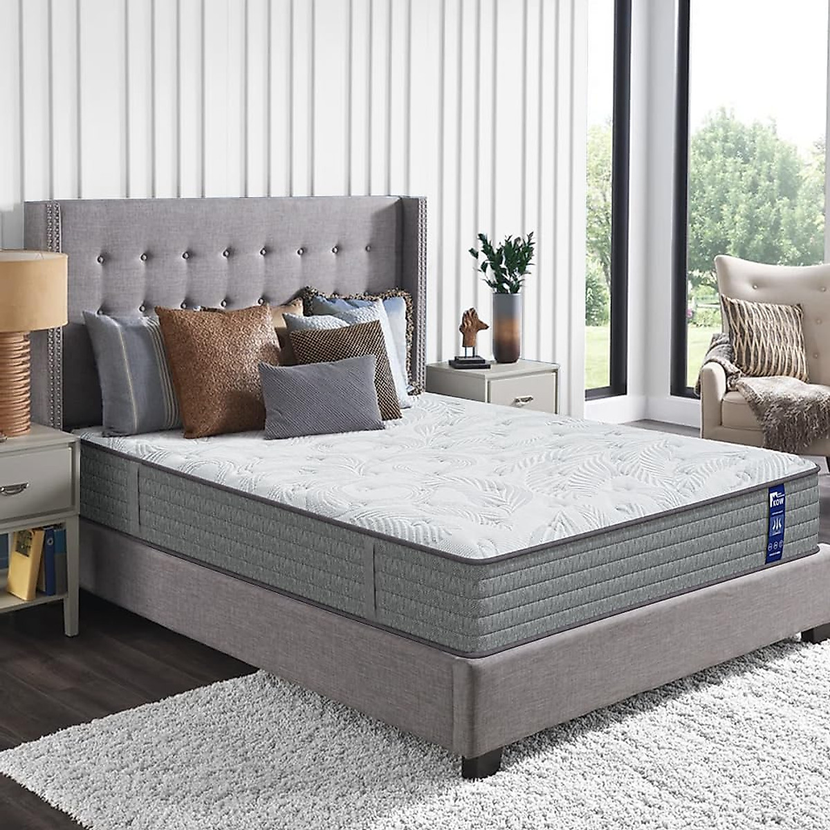 California King Mattress 12 Inch, Cal King Mattress in a Box, Motion Isolation with Memory Foam and Pocket Spring, Strong Edge Support, Medium Firm, CertiPUR-US (12 INCH, CA King)