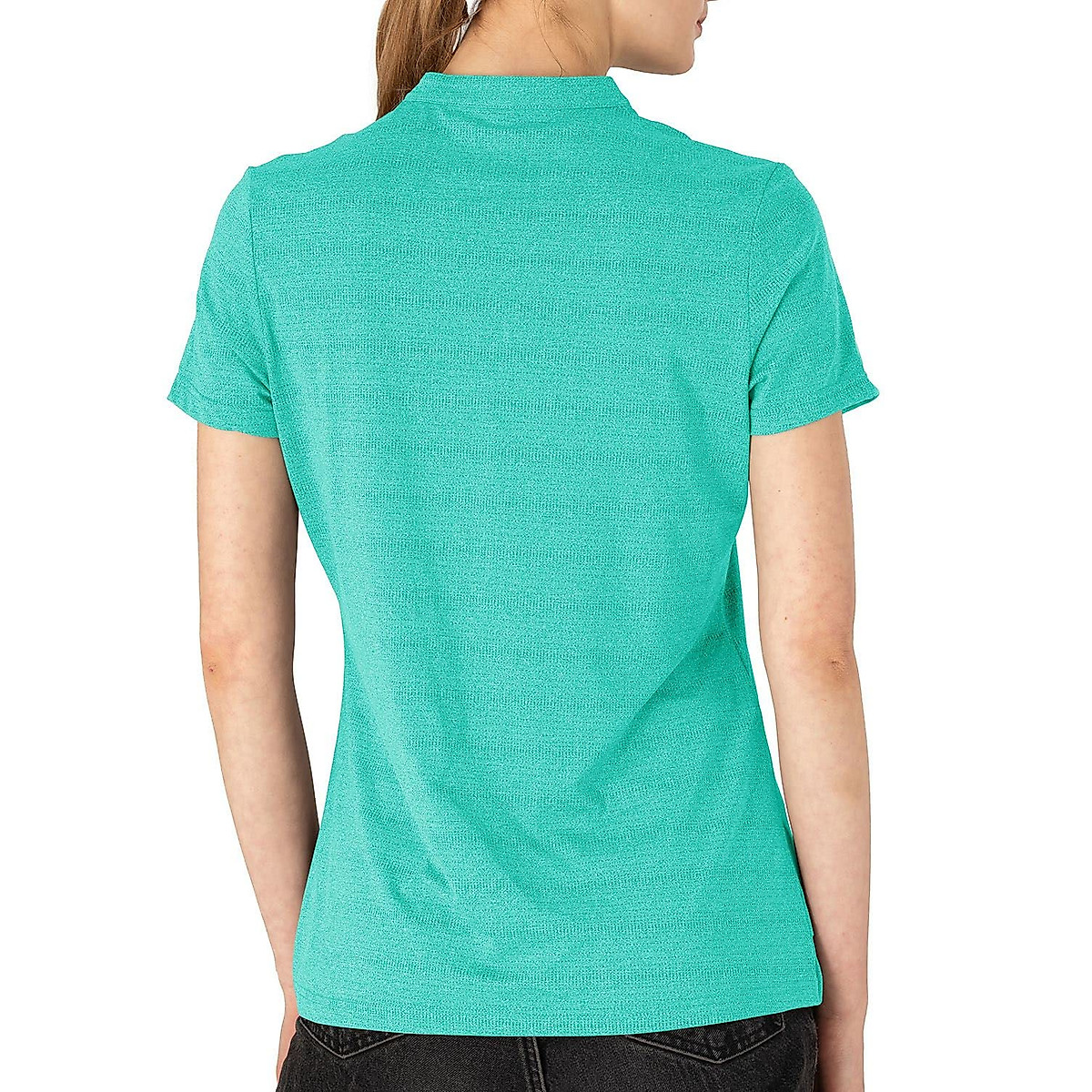 Rdruko Women's UPF 50+ Sun Protection Shirts Short Sleeve Quick Dry Hiking Shirts(Lake Blue, US XXL)