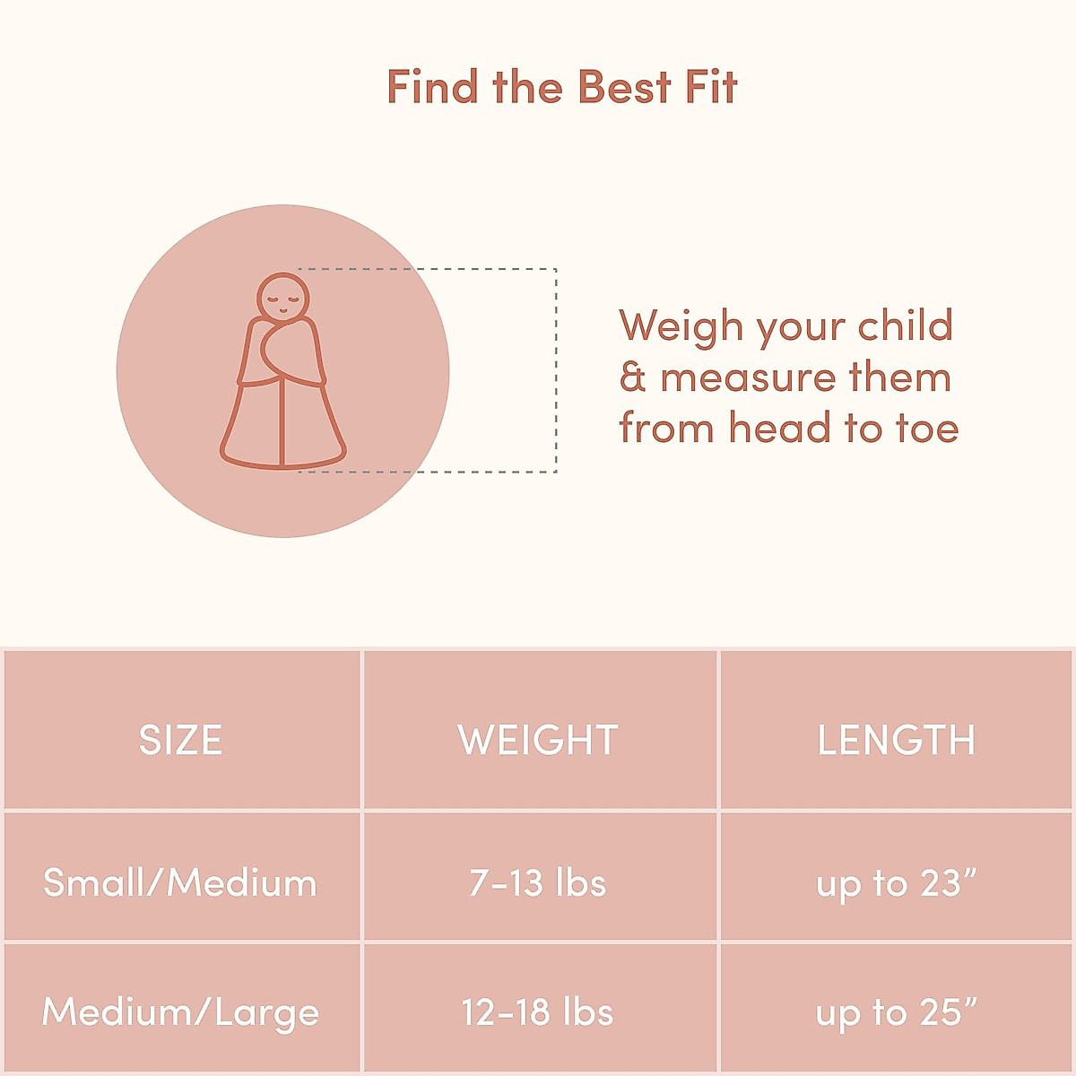 SleepingBaby Zippy Swaddle - Baby Swaddle Blanket with Convenient Bottom Zipper - Goodnight Moon - Small/Medium