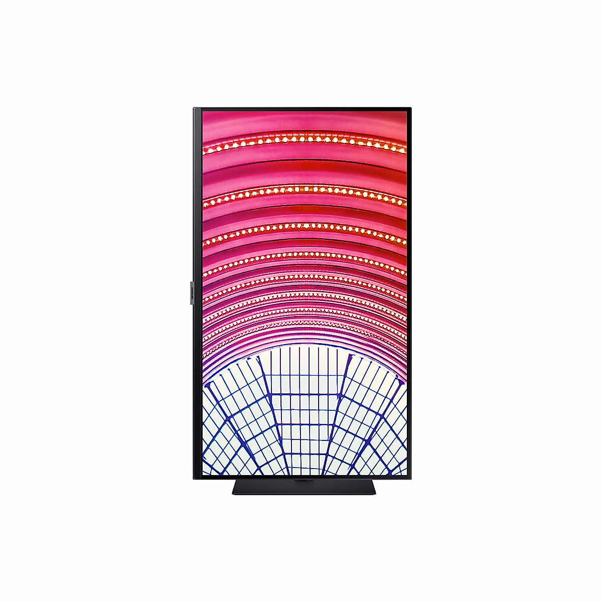 SAMSUNG S60A Series 27-Inch WQHD (2560x1440) Computer Monitor, 75Hz, IPS Panel, HDMI, HDR10 (1 Billion Colors), Height Adjustable Stand, TUV-Certified Intelligent Eye Care (LS27A600NWNXGO) (Renewed)